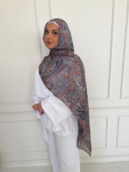 MODAL PRINT HIJAB IZMIR – DEMURE HIJABS